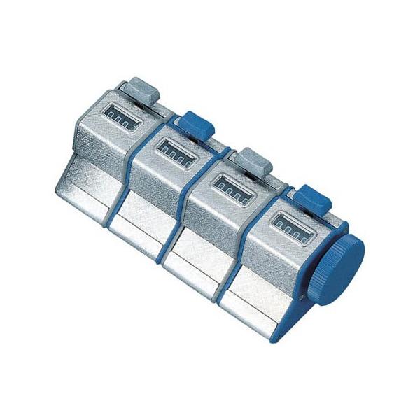 ●分類計数に便利な多連式の数取器です。 見出し用のカード付で誤操作を防ぎます。 ●測定範囲:0〜9999 4桁 ●機能:ゼロ復帰装置 ●材質:ステンレス ABS樹脂 ※代表画像です。 数取器 カウンター カウンターハンド カウンタ  【入数...