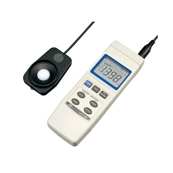 ●切換えスイッチにより測定対象(タングステンランプ・蛍光灯・ナトリウムランプ・水銀灯)を選択できます。 ●測定レンジ:40/400/4000/40000/400000lx ●分解能:0.01/0.1/1/10/100lx ●確度:±(3％r...