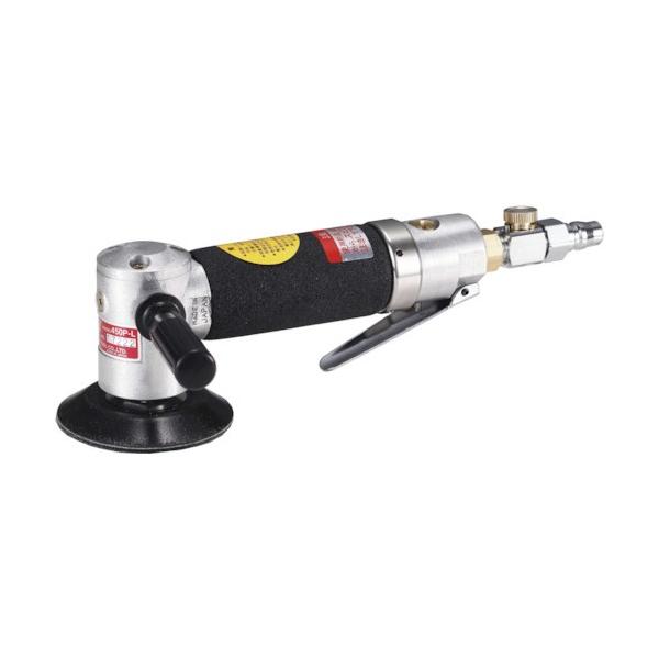 ■特徴 小型　軽量で使いやすい　φ50/８０mmバフ用、小面積用ミニエアーポリッシャーです。  ■用途 研磨バフ（φ５０/８０）を使用して細部のポリッシング ４５型カップブラシを使用しての塗装前の足付けなど。  ■仕様 流量(立米)/min...