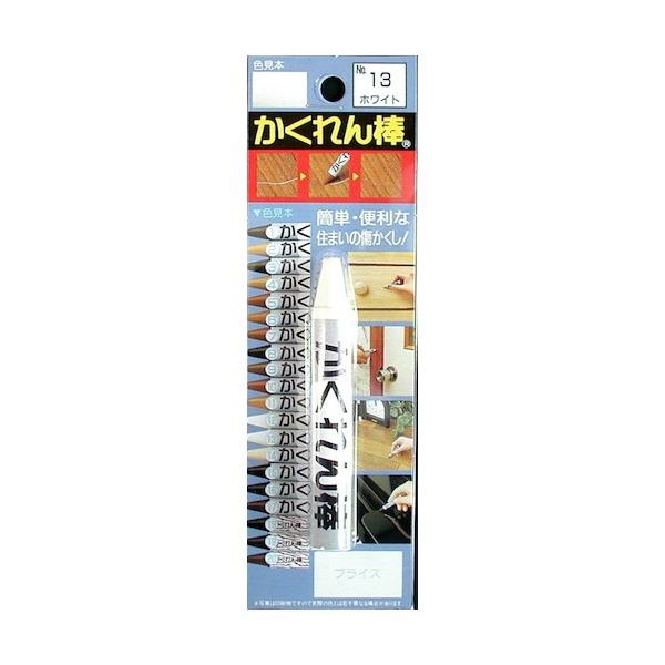 【商品説明】 フローリングや木製品の補修に最適！キリキズに直接スり込めるソフトタイプ。 簡単に素早く補修が出来ます。 かくれん棒どうしで調色ができます。 木目書き用や保護液もあります。 施工後の収縮・ひび割れは、ほとんどありません。 施工後...