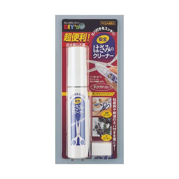【商品説明】 はさみについたねちゃねちゃを見事に落とす！手も汚れないふき取り不要のはさみ専用クリーナー！ 事務ばさみ、カッターナイフ等に付いたねちゃねちゃの粘着剤を落とします。 花ばさみ、剪定ばさみ、刈込ばさみ、植木ばさみ等に付いた樹液を落...