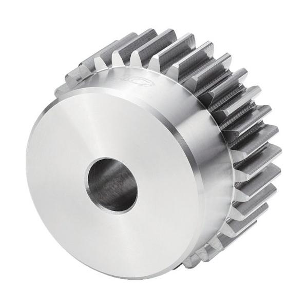 商品画像はイメージ画像です。実際とは異なる場合がございます。 ■特徴 選択肢の広がる平歯車です。 穴径を小さく、ハブ径を大きくて追加工の範囲を広げた追加工に最適な平歯車です。  ■用途 駆動機器・歯車 平歯車  ■仕様 BFシリーズ モジュ...