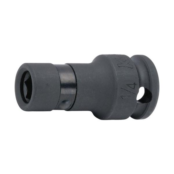 商品画像はイメージ画像です。実際とは異なる場合がございます。 ●差込角("SQ):1/4 ●差込角(sq):3/8" ●ソケット部外径(mm):12 ●差込部外径(mm):19 ●全長(mm):40 ●重量(g):40 ●対応リング・ピン:...