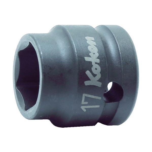 商品画像はイメージ画像です。実際とは異なる場合がございます。 ■特徴 スタンダードソケットより全長の短いインパクトソケットです。 狭い個所での作業に最適です。 外径を薄肉設定にしています。  ■付属品 Cリング  ■材質 クロムモリブデン鋼...