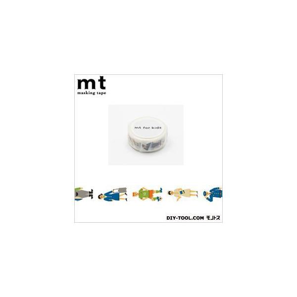小さなお子様の手になじむミニサイズmt。いろんな職業の人たちがたくさん、切り貼り遊びにも。マスキングテープ[幅15.00mm×7.00m]サイズ：奥行4×幅4×高さ1.5cm重量：11g