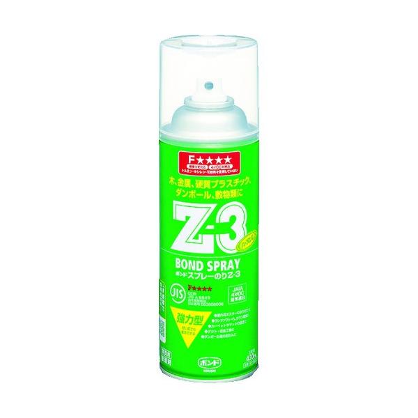 ■特徴 JIS F☆☆☆☆規格品です。(Z-2-2、Z-3-2) 日本接着工業会 JAIA 4VOC基準適合品です。 スプレー先端ノズルを回転させるとタテ長やヨコ長のスプレーパターンに切換可能です。 粗面での接着が可能な強力型スプレーのりで...