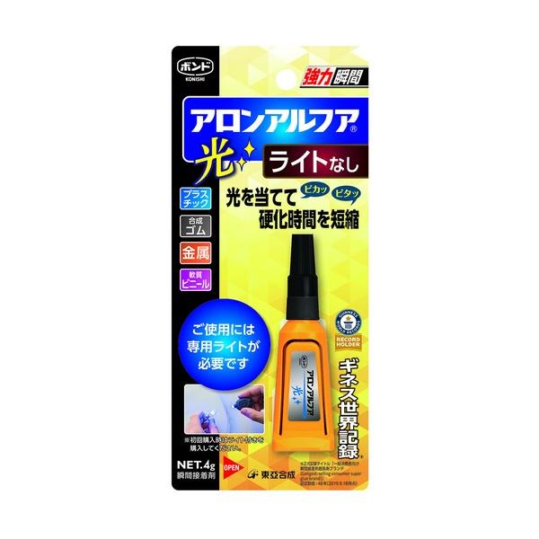 ●専用ライト照射で硬化時間をさらに短縮。   ●専用ライト照射で白化を防止。   ●盛り上げ接着や充てん接着も可能。   ●UVライトに比べて目に優しいライトを採用。   ●プラモデル・模型作成。   ●アクセサリー作成。   ●ケーブルの...