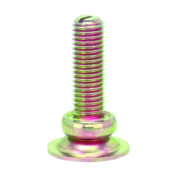 商品画像はイメージ画像です。実際とは異なる場合がございます。 ■特徴 頭部にマイナス穴、底部にプラス穴の付いたアジャストボルトです。  ■用途 コンパクトなため中量級家具に。  ■材質 ねじ:スチール(SS) 台座:スチール(SS) 表面処...