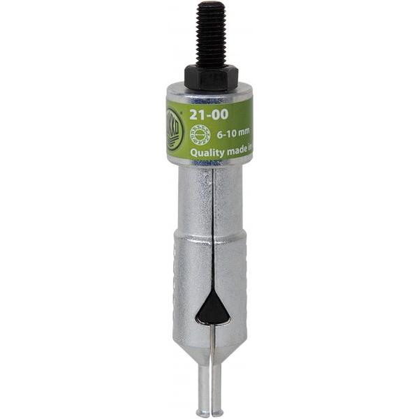 ●ベアリング内径(φmm):6-10 ●適合支えアーム品番:22-1 ●適合スライドハンマー品番:22-0 ●重量(kg):0.12 ●材質:スチール ●ボールベアリング、ボールレース、スリーブ、ブッシング等の取り外しに理想的な工具です。 ...