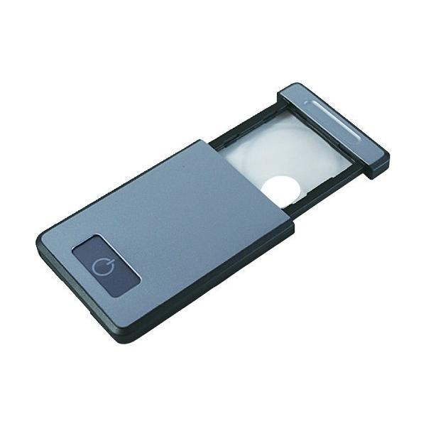 カードサイズで携帯性に優れ、ポケットやお財布にかさばらずに収納できます レンズ収納式なので、ポケットやカバンに入れても、レンズにキズや汚れがつきにくくなっています 軽くて見やすい高品質アクリル製レンズと高輝度LEDライトで、使いやすさが広が...