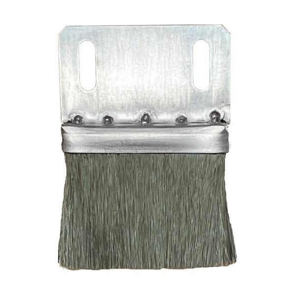 ■特徴 導電性毛材を使用。 金具が溶接してあり、そのまま設備への取付が可能です。 使用環境に合わせてカスタマイズ可能です。 添付の図面を参照いただきオーダー承ります。 ■用途 清掃 除電 除塵 目隠し ■仕様 チャンネル直線ブラシ 導電性毛...