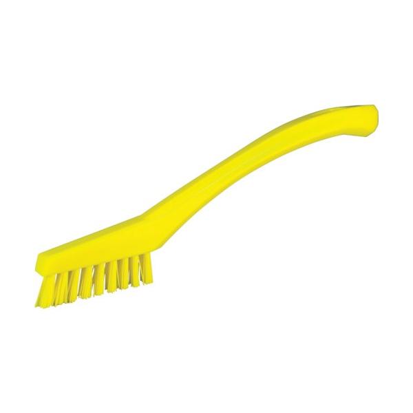 ■特徴 ヴァイカンブラシ最小最薄デザインのブラシです。  ■用途 機器の部品や狭いすき間や溝、手の入りにくい箇所の洗浄に。  ■仕様 線径：0.5mm  ■材質 ボディー部:ポリプロピレン(PP) フィラメント:ポリエステル  ■注意点 ブ...