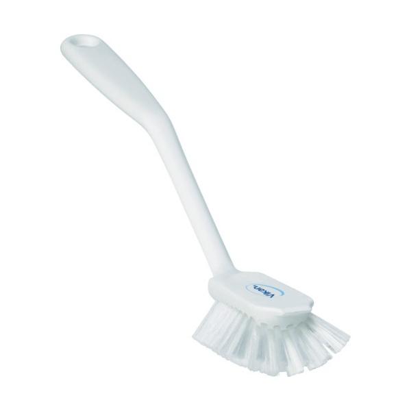 ■特徴 扇状に広がったディッシュブラシです。 ボディ先端のエッジでこびりついた汚れも除去できます。  ■用途 容器の隅の洗浄に。  ■材質 ボディー部:ポリプロピレン(PP) フィラメント:ポリエステル  ■注意点 ブラシの毛を機械や道具類...