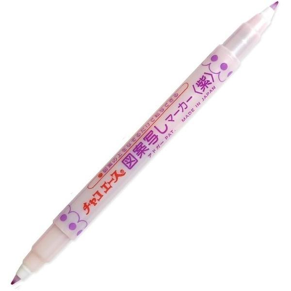 転写ペーパー不要の浸透インクを使用した転写マーカー。  別売のムーンベール(ソフト・トレーシングペーパー)をあわせて使うと、さらに便利。  ペン芯は両側同じものです。  材質: 本体生地/ポリエステル65%、ポリウレタン35%、織ネーム/ポ...