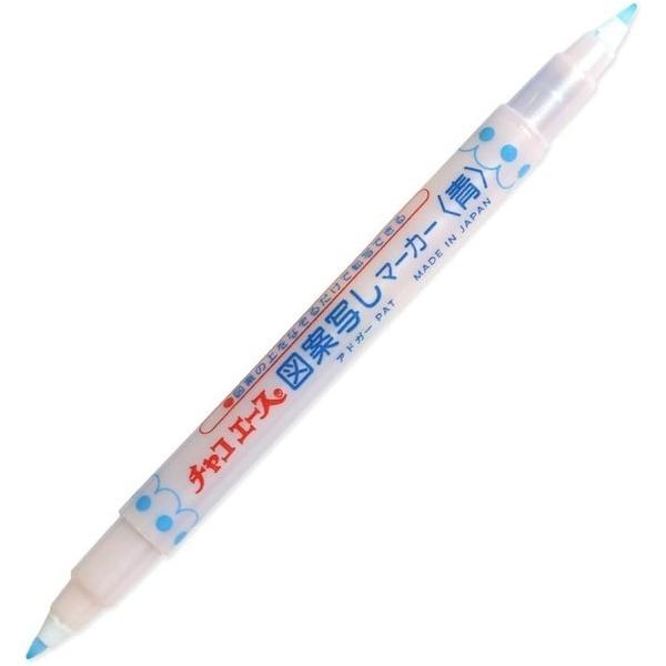 転写ペーパー不要の浸透インクを使用した転写マーカー。  別売のムーンベール(ソフト・トレーシングペーパー)をあわせて使うと、さらに便利。  ペン芯は両側同じものです。  材質: 本体生地/ポリエステル65%、ポリウレタン35%、織ネーム/ポ...