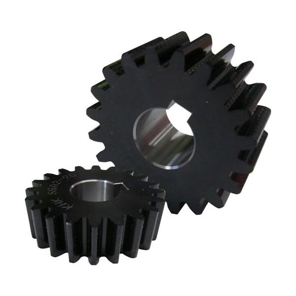 商品画像はイメージ画像です。実際とは異なる場合がございます。 ■特徴 歯面高周波焼入れを施した歯車で強度、耐摩耗性に優れています。  ■用途 動力伝達用歯車。  ■仕様 歯車精度：JIS B 1702-1 N8級熱処理前 歯形：並歯 圧力角...