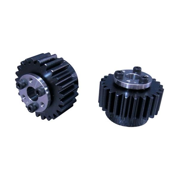 商品画像はイメージ画像です。実際とは異なる場合がございます。 ■特徴 締結時の軸と歯車のガタツキをなくし、自由な位置に取り付けられ歯合わせも簡単な歯車です。  ■用途 動力伝達用歯車。  ■仕様 歯車精度：JIS B 1702-1 N8級　...