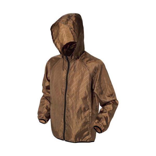 商品画像はイメージ画像です。実際とは異なる場合がございます。 ■特徴 撥水・防風のフルジップヤッケ（シャドウプリント）です。 黒（ドット柄）、紺（カモフラ柄）、ブロンズ（ライン柄）のカラー豊富な前開きヤッケです。 フードは、3D立体構造でし...