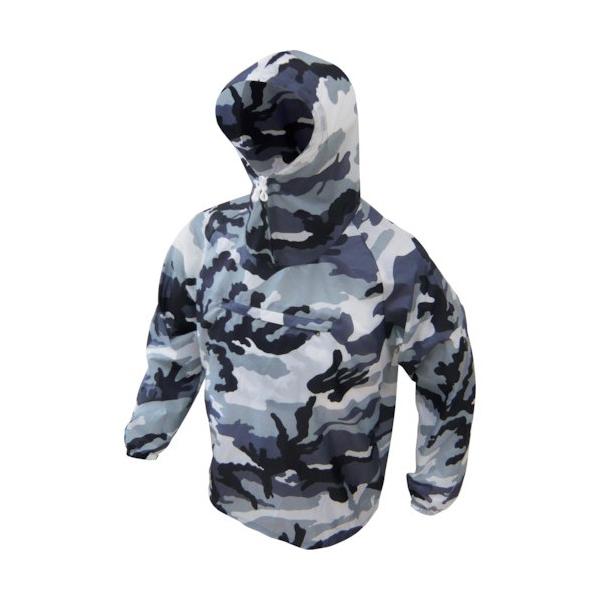 商品画像はイメージ画像です。実際とは異なる場合がございます。 ■特徴 迷彩柄のポリエステルヤッケです。 肩や腕が動かしやすい、ラグラン袖を採用しています。 ちょっとした小物入れに便利な、ファスナー付胸ポケットを採用しています。 首回り部分は...