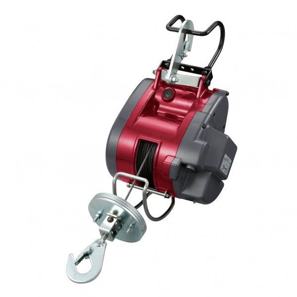 RYOBI⇒KYOCERAブランド変更に伴い入荷商品が混在する場合があります。 ●小型軽量タイプのウインチです。 ●商品、資材の積降し、荷揚げ、各種吊揚作業 ●加速防止・逆巻防止機構付です。 ●ブレーキ付です。 ●最大吊揚荷重:60kg ●...