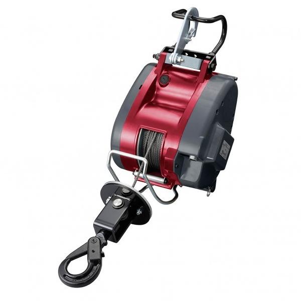 ※RYOBI⇒KYOCERAブランド変更に伴い入荷商品が混在する場合があります。 ●運転音が静かでブレーキの効きがいいマグネットモーターを採用したウインチです。 ●商品、資材の積降し、荷揚げ、各種吊揚作業 ●加速防止・逆巻防止機構付です。 ...