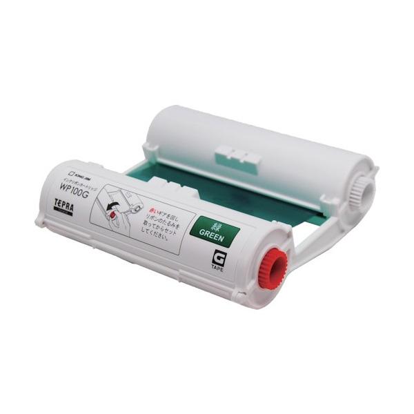 ■特徴 テプラグランド専用インクリボンカートリッジです。  ■仕様 テプラGrand(WR1000)専用 ●テープ幅(mm):100 ●テープ色:緑 ●テープ長さ(m):30  ●テプラGrand(WR1000)専用  【重量】 170.0...
