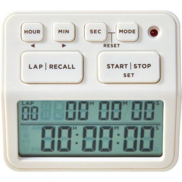 【特長】 ●LAPタイム機能で苦手な個所が分かる ●折り返しカウントアップ機能で試験時間との差が分かる ●持ち運びやすいコンパクトサイズ ●消音モードで静かな場所でも使える ●用途に合わせて選べる3つのモード ●タイマーモード:学習に便利な...