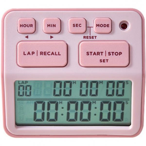 【特長】 ●LAPタイム機能で苦手な個所が分かる ●折り返しカウントアップ機能で試験時間との差が分かる ●持ち運びやすいコンパクトサイズ ●消音モードで静かな場所でも使える ●用途に合わせて選べる3つのモード ●タイマーモード:学習に便利な...