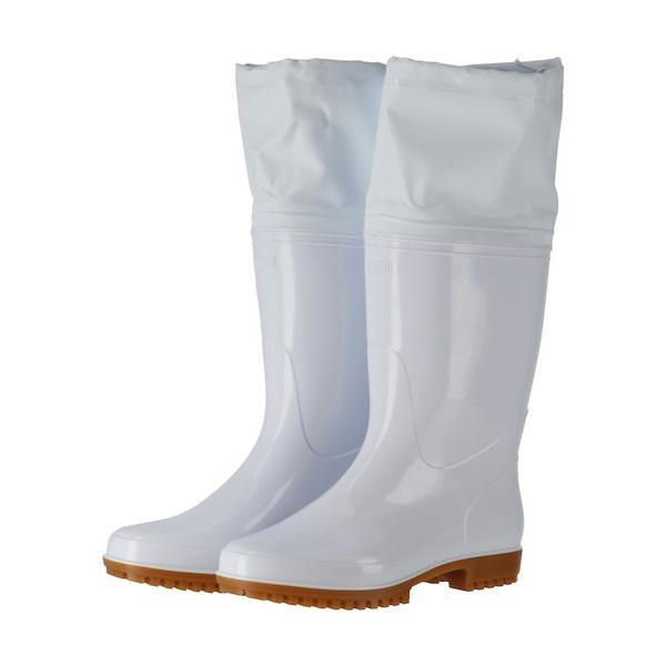 ■特徴 滑りにくい意匠底で耐滑性に優れたカバー付ＰＶＣ長靴です。  ■仕様 耐油配合   【入数】 1点 C0161AA300