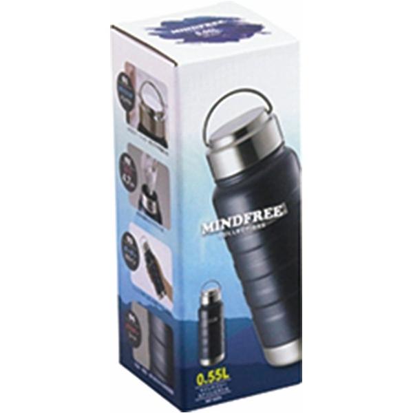 普段使いもレジャーにもおしゃれな550mlの直飲みステンレスマグボトル。ステンレス真空2重構造で抜群の保温&amp;保冷機能。折りたたみハンドル付きで、カラビナ・フック・吊り下げ可能。ボトルの口は内径4.7cmで大きな氷もラクラク入る。ボト...