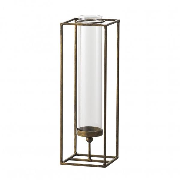 ●太めの試験管をアンティーク調のアイアンフレームでサポートしました。 ●安定感があり花束をバランスよく飾れます。 ●器のお手入れは試験管を外して洗えます。 ●試験官が破損した場合は777-402-000がお使い頂けます。 ●色:クリア ●素...