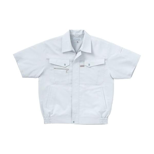 (特長) ●ソフトな肌触りの生地で快適な着心地、通気性を高めるメッシュを胸.背に施しました。 (規格) ●サイズ:S ●着丈(cm):61.5 ●胸囲(cm):108 ●肩幅(cm):44 ●袖丈(cm):24 ●材質:ポリエステル90%(...