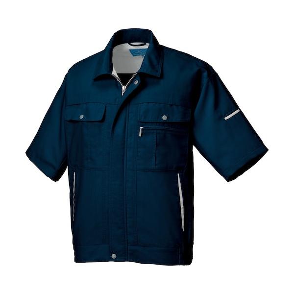 (特長) ●カラーバリエーション豊富な「ウェアマジック」シリーズです。 ●衣服内のムレを軽減し快適に作業できるための工夫をして、リサイクル素材を使用し優れた制電性も備えらエコロジーシリーズです。 (規格) ●サイズ:LL ●着丈(cm):6...