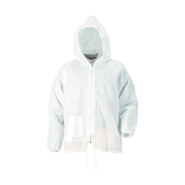 (特長) ●服の上から装着し、部分的に汚れを防ぎます。 (規格) ●サイズ:L   【カラー】 白 【重量】 110.0G 【入数】 1着 50031L