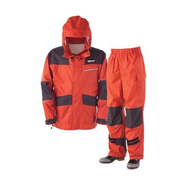 (特長) ●作業時の運動性を考慮した立体裁断を採用しています。 ●肩.肘.膝を耐久性と安全性から高強力素材で、二重に補強するなど細部のディティールまで徹底的にこだわり抜いた仕事に最適なレインウェアです。 (用途) ●雨天時の野外作業に。 (...