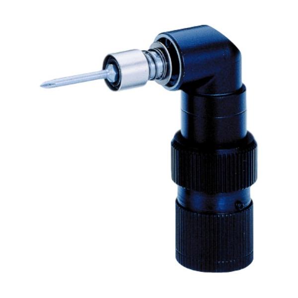 ■特徴 ・電動ドライバーが入らない狭い場所に、アングルを取り付けることで締付けが可能。 ■用途 ・ねじ締め困難で窮屈な場所、コーナー等の狭い場所でのねじ締め等に最適です。 ■仕様 コーナーや狭い場所でのねじ締めに便利な電動ドライバー専用のア...