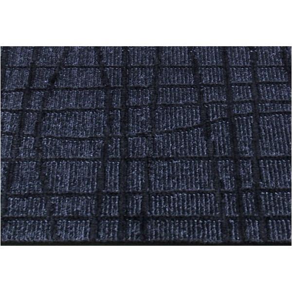 ・吸水吸油性能に優れた屋内屋外兼用玄関マット。  ・バックヤードや厨房での使用にも効果を発揮します。  ・素材(表):原着再生ポリエステル100％ ・素材(裏):NBR(特殊合成ゴム)＋PVC ・重量(kg):1.566 ・厚み(mm):9...