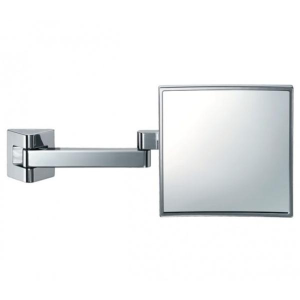 材質:亜鉛ダイキャスト＋ABS樹脂＋ガラス（鏡） 仕上:クローム 表:拡大鏡（約3倍）   【入数】 1点 SE168XC