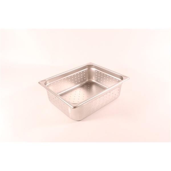 ■特徴 ●価格・クオリティーを追求した逸品です。 ●コーナー部の角の凹みは変形や密着を防ぐ為の補強になっています。 ●渕部分は強度を保つ為に折り曲げてありますがその外側を更に折ることにより、持つ力が安定し、安全に持つ事が出来るように設計され...