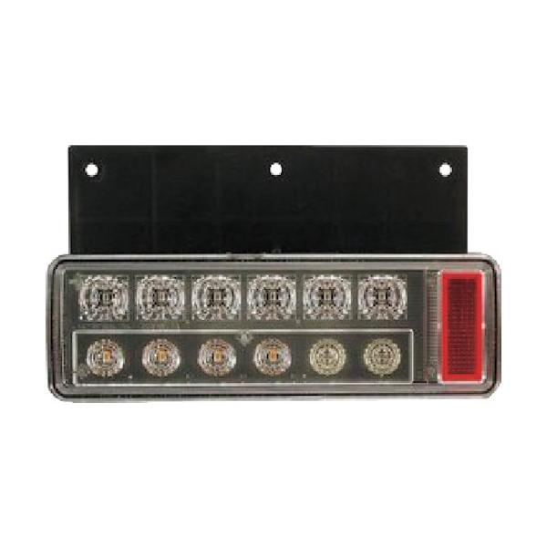 ■特徴 画期的なオールインワンのリアコンビネーションランプです。  ■用途 自車の存在アピール  ■仕様 24V    【入数】 1点 LEDRCL24RK