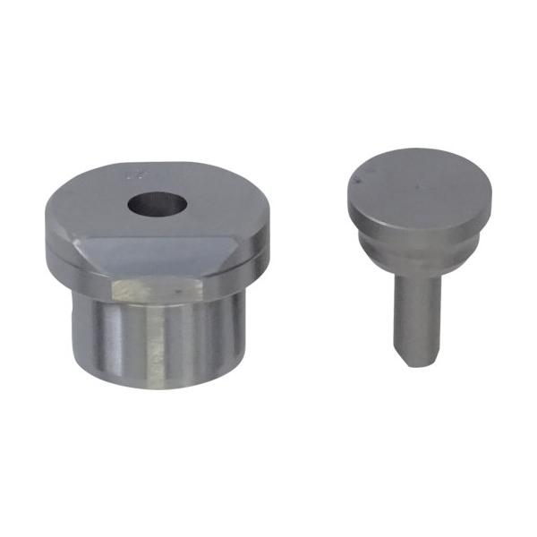 ■特徴 特殊鋼を採用しており耐久性に優れています。 適合機種:RF-3/NB-3/RF-A1/RF-A2/RF-A3/RW-2/RW-3に対応しています。  ■用途 アングル、チャンネル、フラットバーの丸穴あけ。  ■仕様 鉄、ステンレス共...