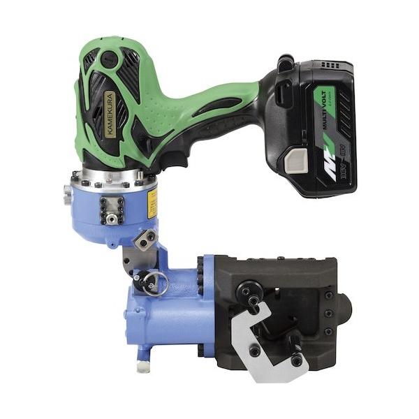 本体質量:8.5kg(カセット・バッテリー含む) 切断時間:約3〜4秒 切断可能材料:チャンネルレール、ハンガーレール、レースウェイ、アングル 切断材料サイズ:SS400相当:t2.0以下、US304相当:t1.5以下 切断回数:約300回...