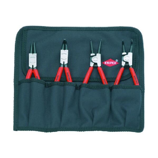 使用頻度の高い軸用・穴用精密スナップリングプライヤーの4本セットです。 ツールロールは耐久性に優れたポリエステル製です。 スナップリングプライヤーを使用して作業する際には、必ず安全ゴーグルを着用してください。 セット内容(点):4 セット内...