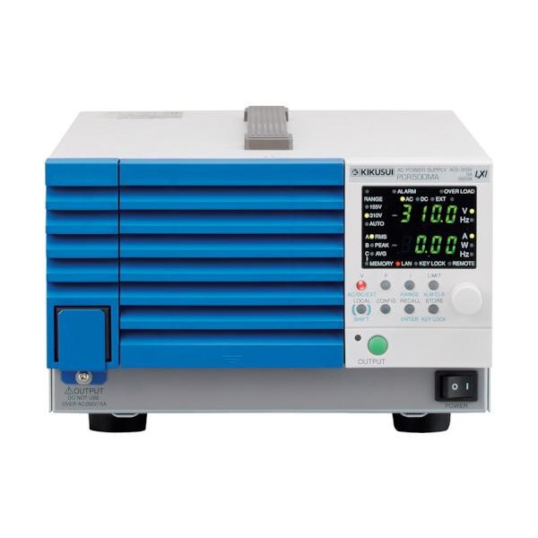 ■特徴 PCR-MAシリーズはPWMインバータ方式の交流電源です。 システムアップに不可欠な通信インターフェースLAN（LXI）、USBを標準搭載しています。 さらにセンシング機能があります。 LANインターフェースでは、WEBブラウザから...