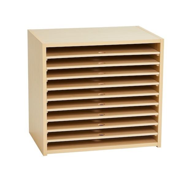 ■特徴 上下連結ができます。 色鮮やかな木目調 ■材質 本体:両面プリント化粧パーチクルボード 棚板:両面プリント化粧MDF    【重量】 25KG 【原産国】 MY K10P