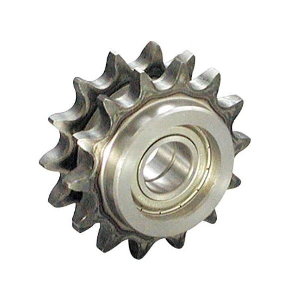 ■特徴 2列のチェーンスプロケットアイドラーです。 ■仕様 歯数:17、O.D:76、P.D:69.12、ボス径(D):54、内径(d):20、寸法(d1):42、寸法(d2):38 寸法(H):35、寸法(h):5.5、寸法(h1):12...