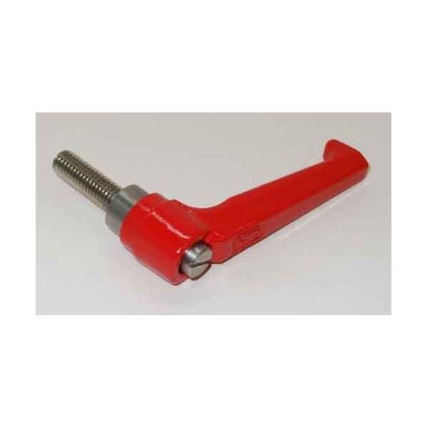 ■特徴 スペースに制約がある場所でも、ボルトの締め付けが可能です。 ■用途 位置決め固定する時に使用する。 ■材質 ボルト:ステンレスSUS303    【カラー】 レッド 【重量】 36G 【原産国】 日本製 KRS4X45R