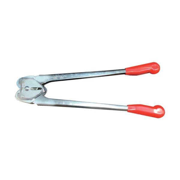 ■特長 PPバンド用の封緘機です。  部品の交換も容易に出来ます。  封緘部は3山形になっていて、主要部品は全て特殊熱処理が施され、耐久性、耐摩耗性に優れています。  ■仕様 適合バンド幅(mm):13 適合バンド:PPバンド バンド厚さ(...