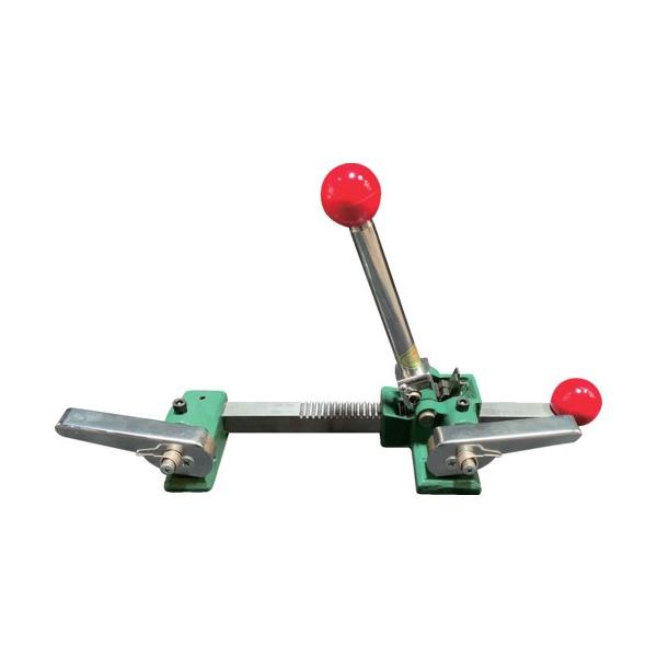 ■特徴 帯鉄用の引締機です。 特殊合金を使用していますので、軽量にできています。 使用帯鉄を必要寸法に切断しておき、帯鉄の両端を中心に引き寄せてシールする方法で、同じ梱包物を多量に梱包する場合は非常に能率的です。 ■材質 鉄、樹脂 ■注意 ...