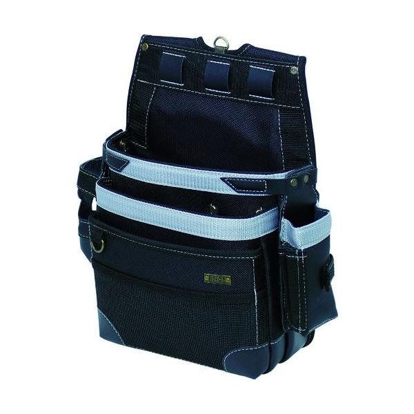 ■特徴 高密度で軽量なナイロン生地を使用しており、耐久性に優れたツールバッグです。 曲尺が収納できます。 大きな背面ポケットがあります。 １００％ナイロン生地を使用しており摩耗に強いです。 縫製は独自の特許技術で大変長持ちです。 前面ポケッ...